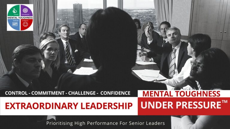 Mental Toughness for Leaders - wundertraining.com.au
